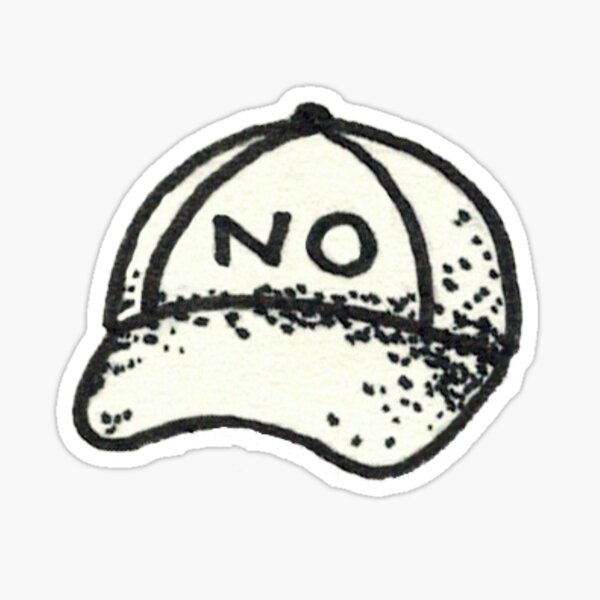"no cap" Sticker for Sale by bon-dog | Redbubble