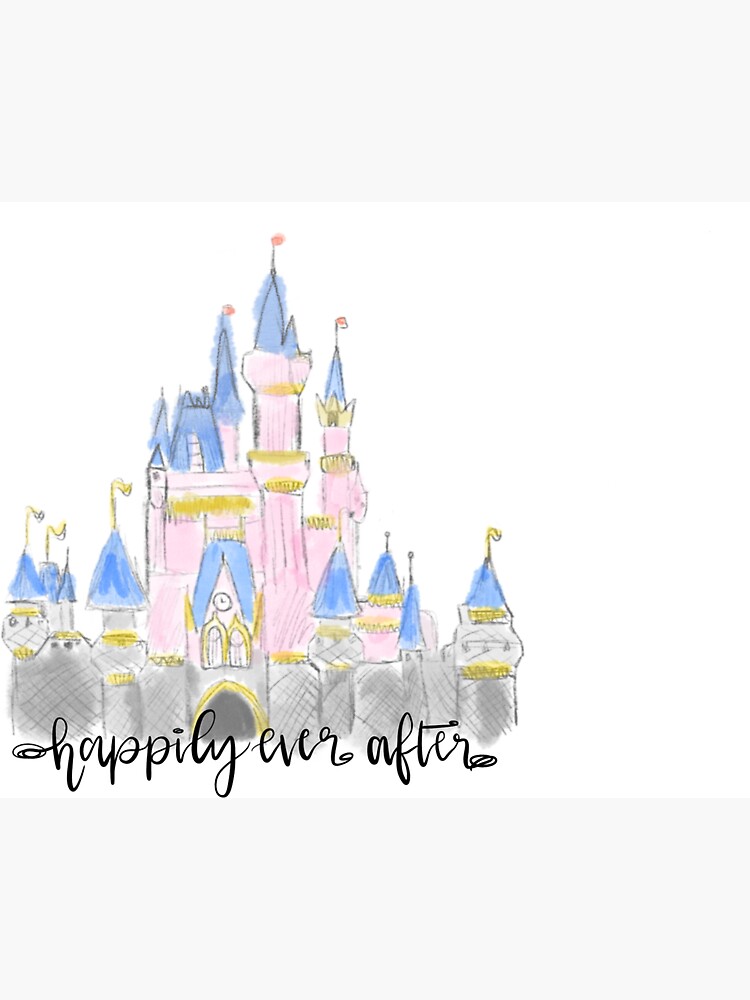 "THE CASTLE— happily ever after" Magnet for Sale by AVALYNNSTARS ...