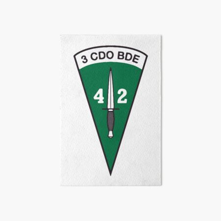 "42 Commando Royal Marines British Army" Art Board Print for Sale by ...