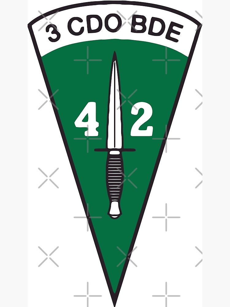 "42 Commando Royal Marines British Army" Art Print by CyberYogi | Redbubble