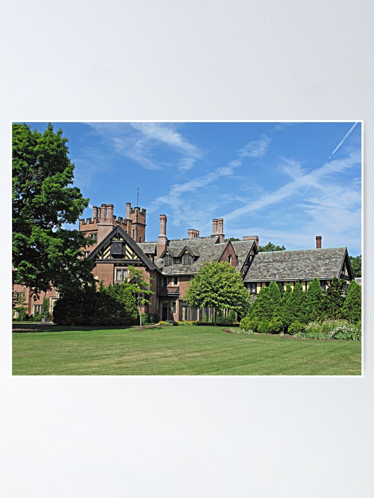 "Stan Hywet Manor House" Poster for Sale by MonnieR | Redbubble
