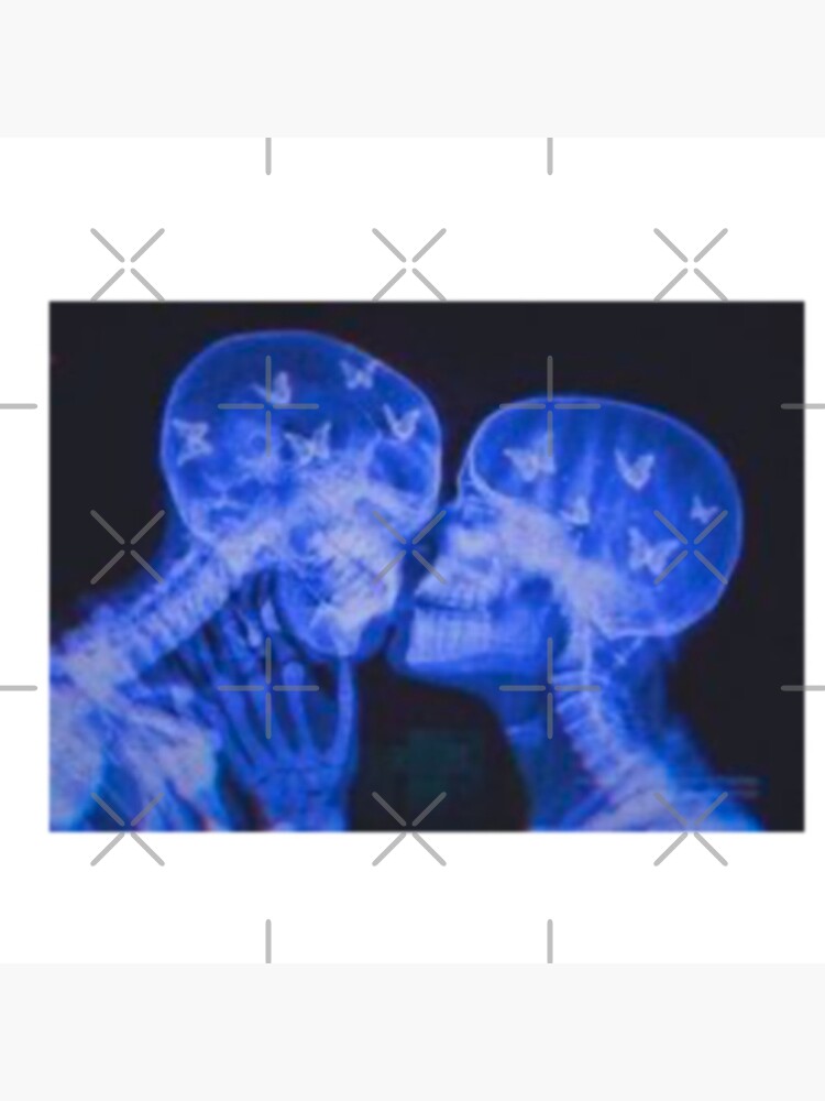 "skeleton kiss" Poster for Sale by shakiraa | Redbubble