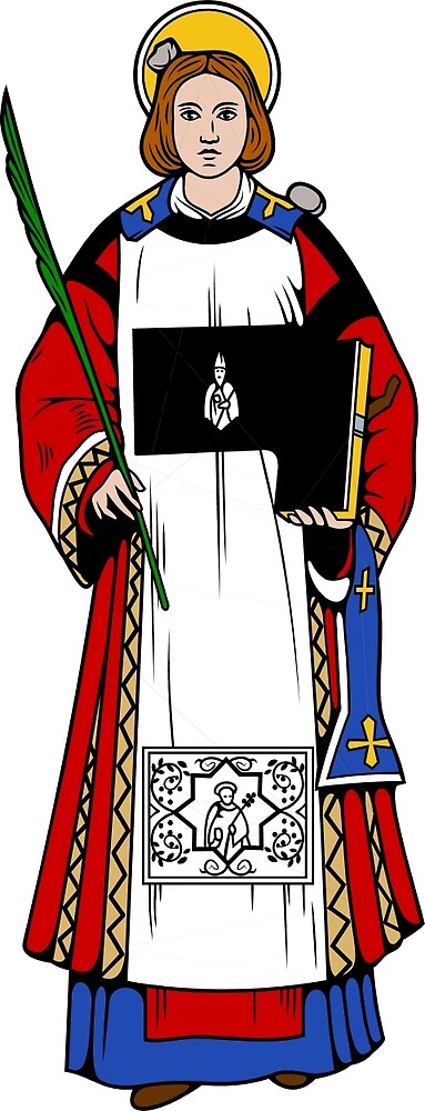 "ST STEPHEN, as DEACON" by CatholicSaints | Redbubble