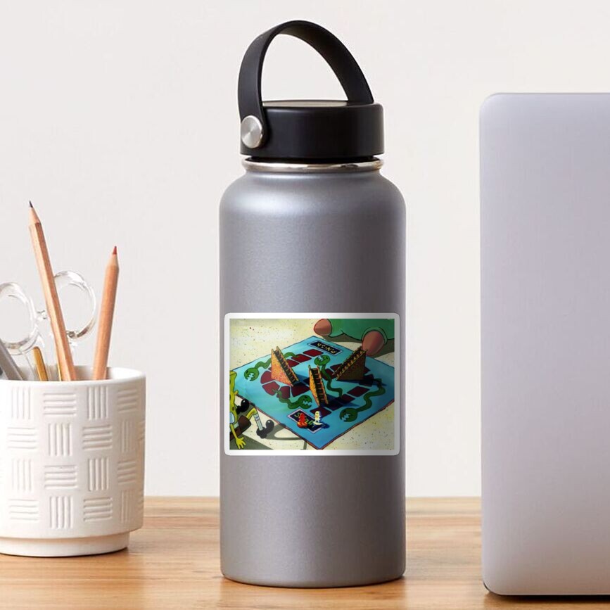 "SpongeBob // Aale und Rolltreppen" Sticker von JulianaM14 | Redbubble