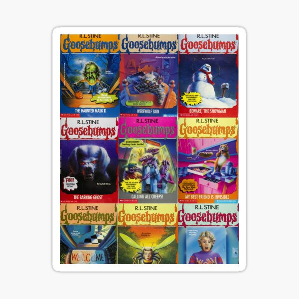 "Goosebumps Greatest Hits Vol.3" Sticker for Sale by Double-Ghost ...