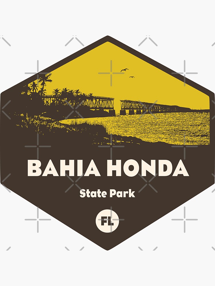 "Bahia Honda State Park Florida" Sticker for Sale by esskay | Redbubble