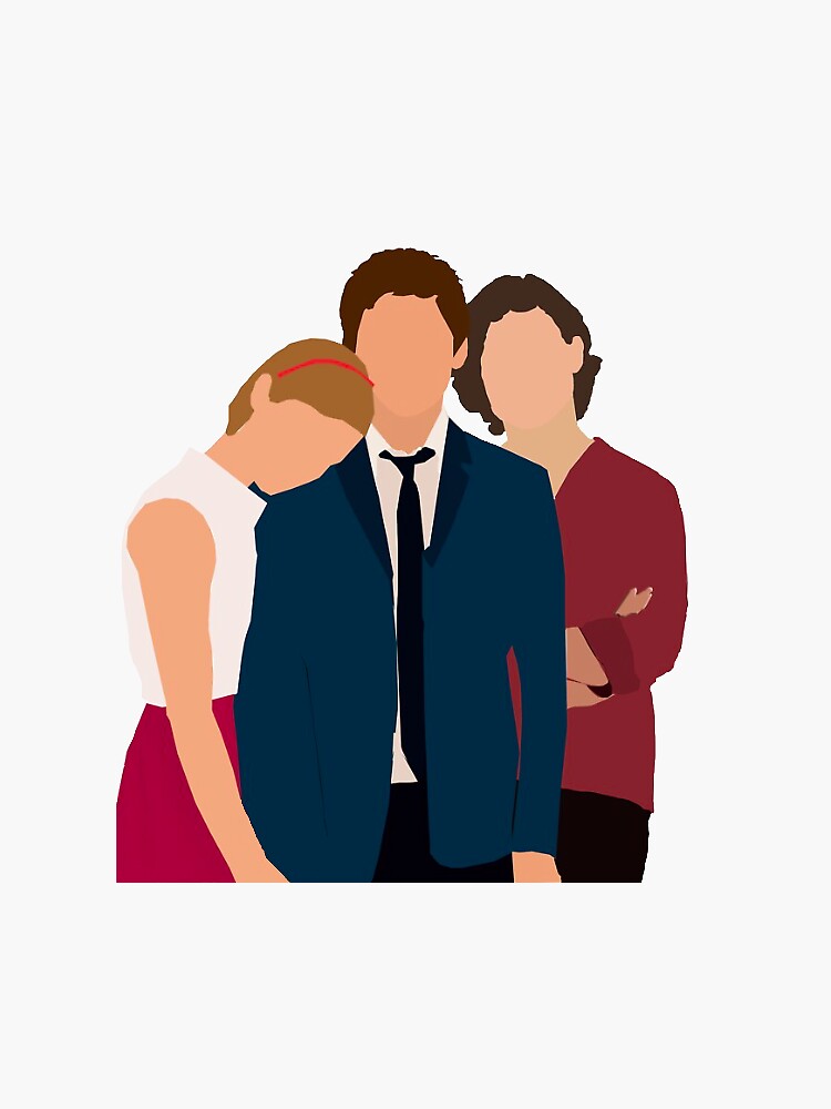 "The perks of being a wallflower Charlie, Patrick, Sam" Sticker for ...