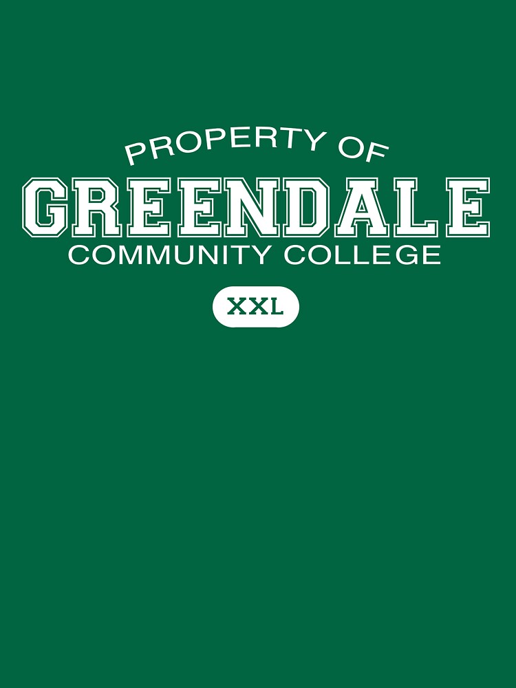 "Greendale Community College" T-shirt for Sale by mr-tee | Redbubble ...