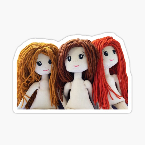 "Three special girls" Sticker for Sale by LiliDN | Redbubble