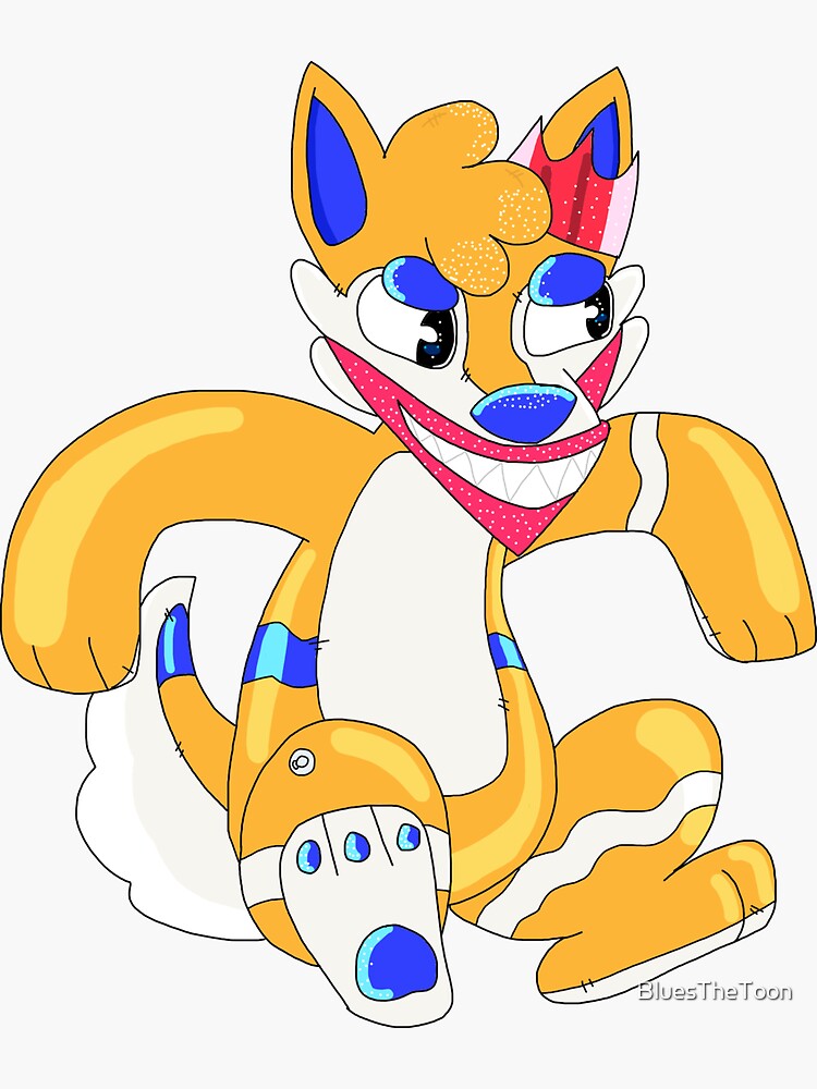 "Bandetto" Sticker for Sale by BluesTheToon | Redbubble