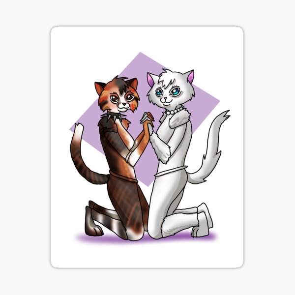 "Victoria and Jemima" Sticker for Sale by LadyStarscales | Redbubble