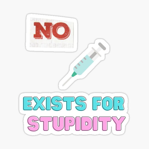 "Alternatives To Vaccines: Our Children Are Not Lab Rats" Sticker by ...