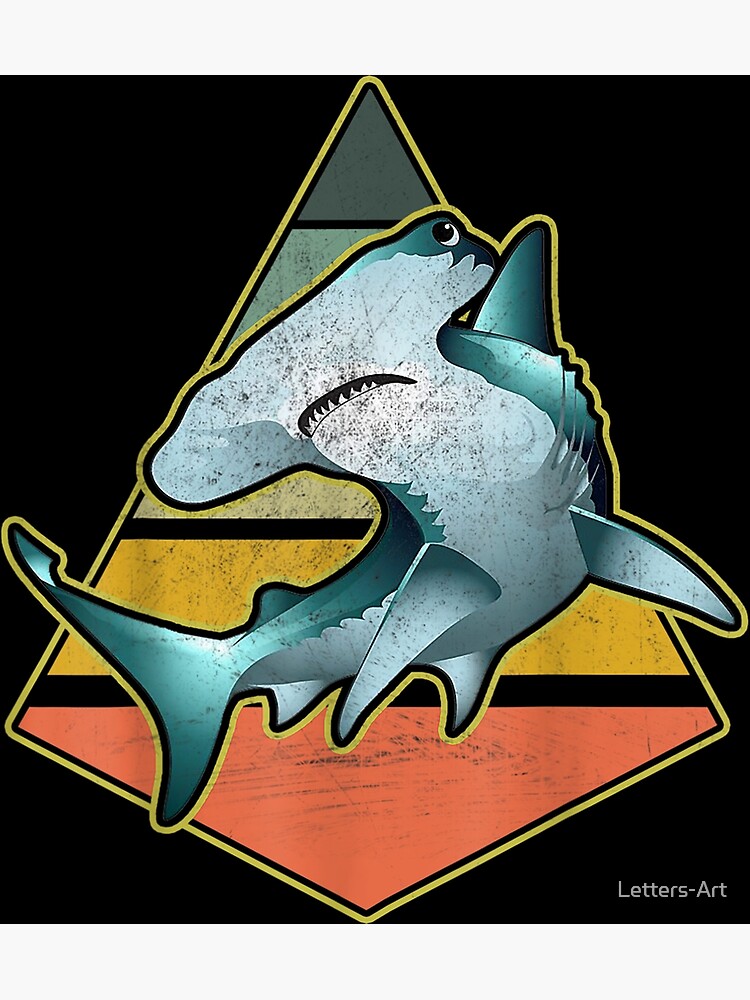 "Hummer Shark, blue Shark, Whale Shark, White Shark" Poster for Sale by ...