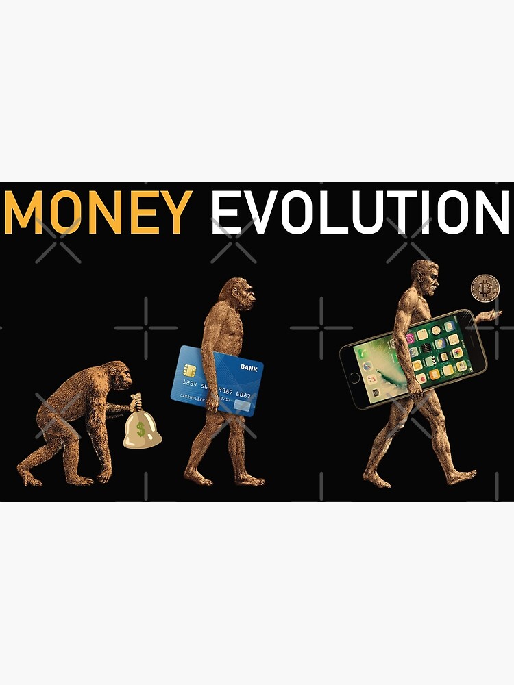 "The Evolution Of Money" Poster by MrAbde | Redbubble