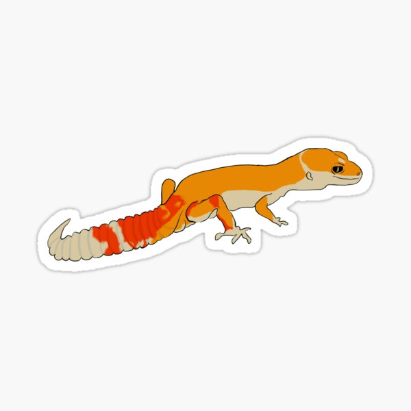 "Leopard Gecko" Sticker for Sale by Olitvia | Redbubble