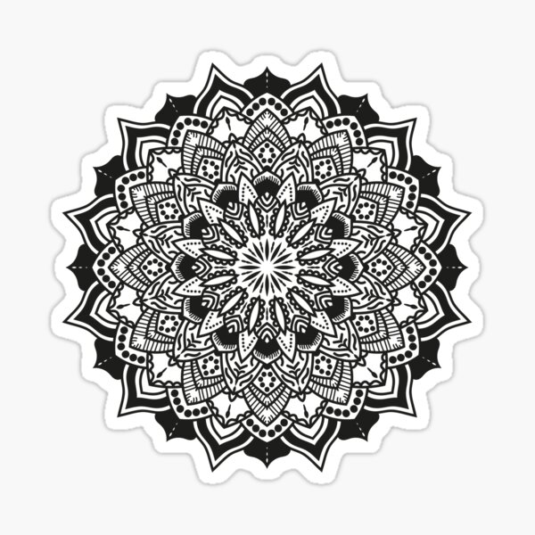 "mandara tattoo" Sticker for Sale by tomato407 | Redbubble