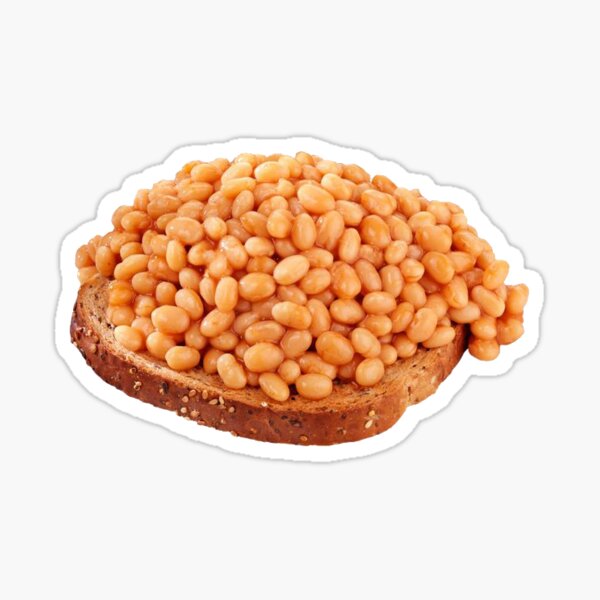 "Baked Beans - A Delicious Meal" Sticker by AniPop | Redbubble