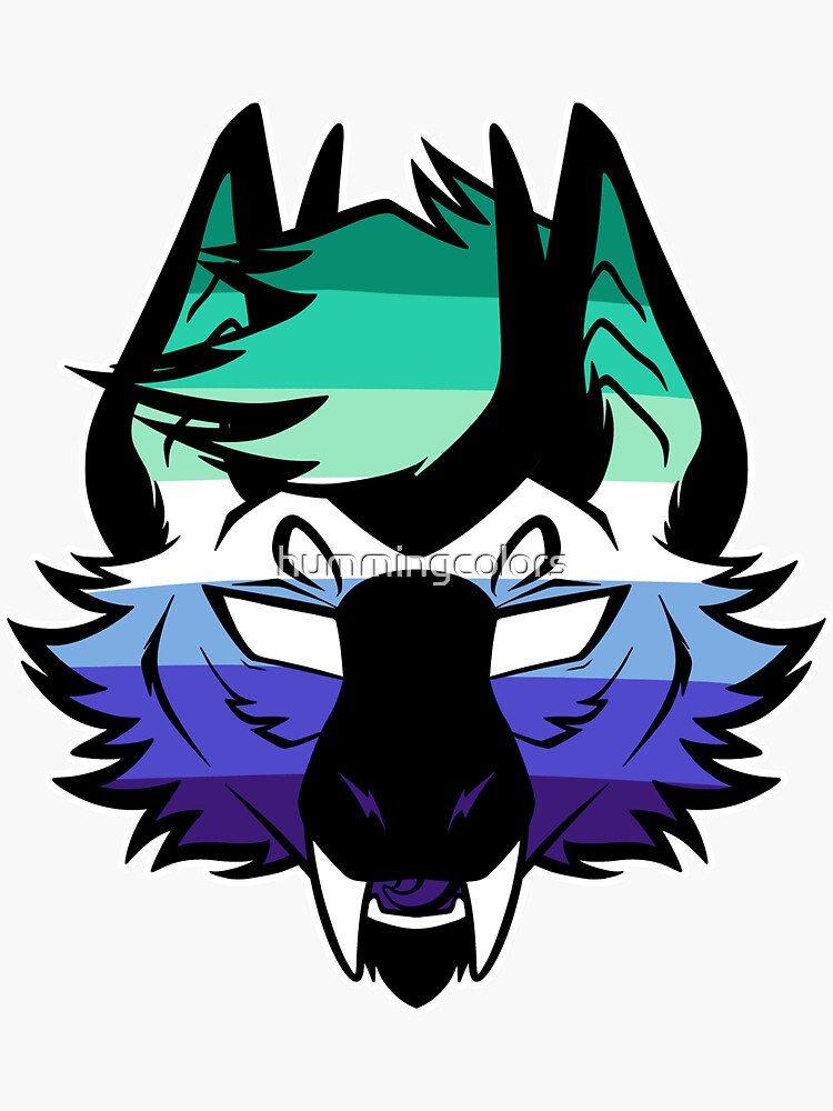 "MLM Pride | Monster Design" Sticker for Sale by hummingcolors | Redbubble