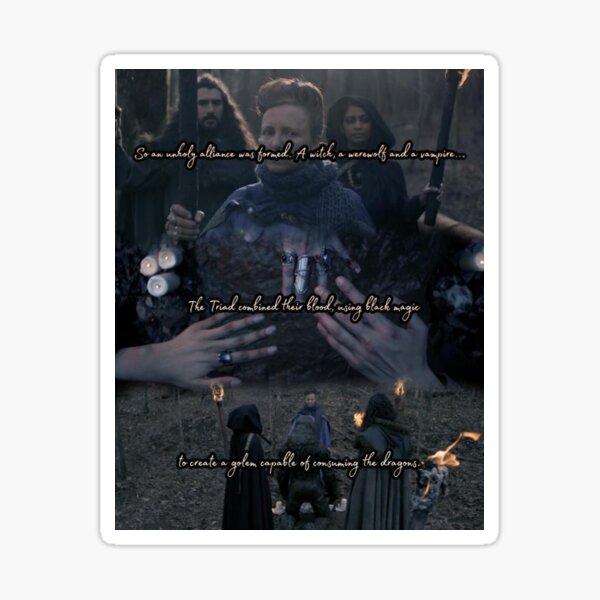 "Malivore's Story" Sticker by oliviasalvatore | Redbubble