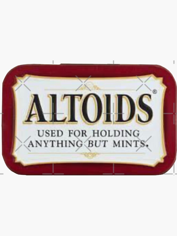 "Altoids " Sticker for Sale by FordR24 | Redbubble