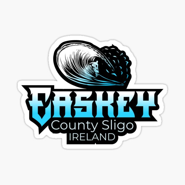 "Easkey, County Sligo, Ireland " Sticker for Sale by Kiwidom | Redbubble