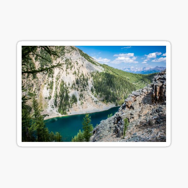 "Lake Agnes in Banff National Park" Sticker for Sale by mkopka | Redbubble