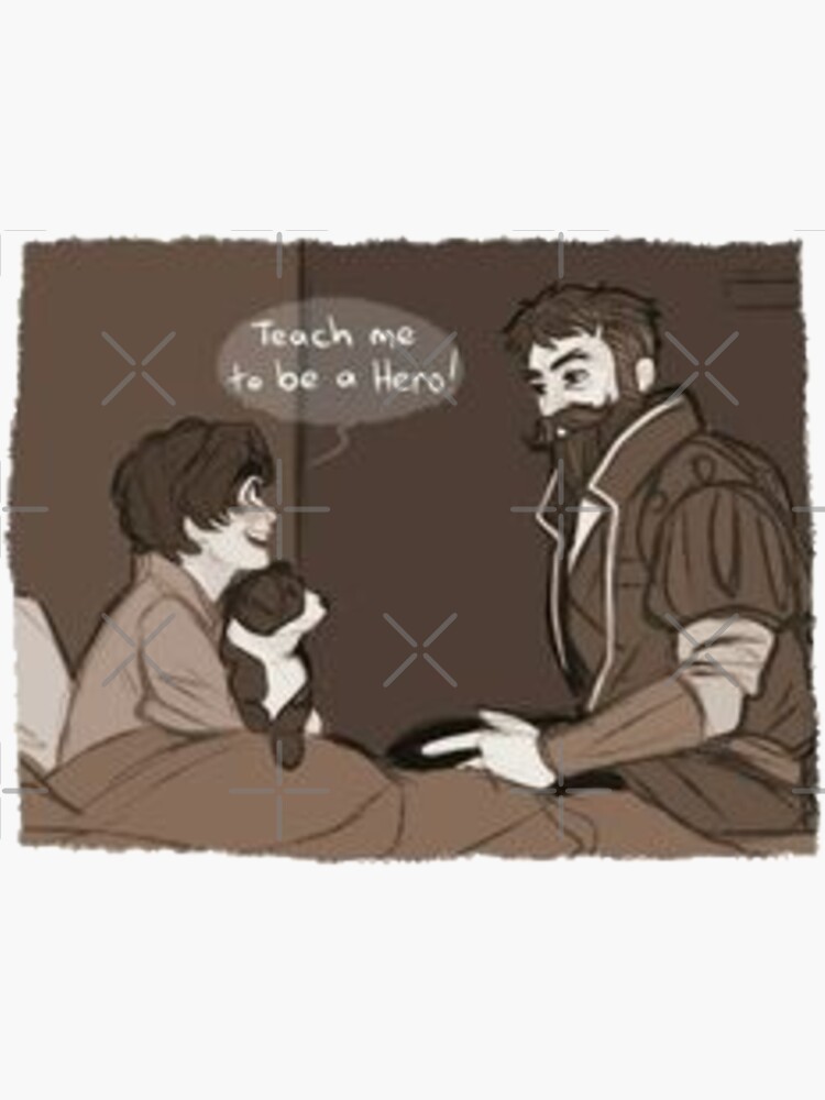 Pegatina «El héroe de Brightwall y Walter ~ Fable 3» de Queenmadison1 ...