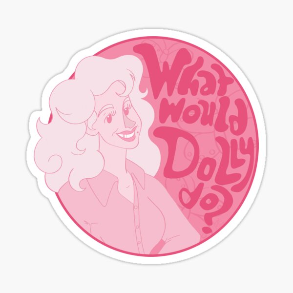 "WWDD?" Sticker for Sale by maddieannp44 | Redbubble
