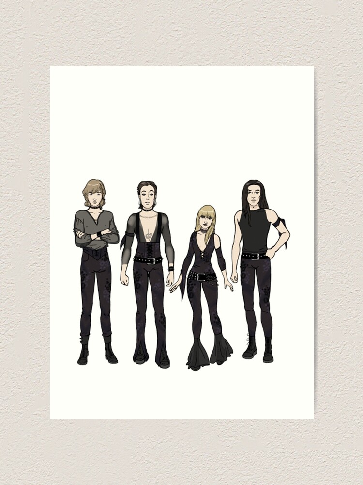 "Maneskin Maneskin comics " Art Print for Sale by VobaQetua | Redbubble