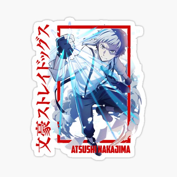 "Beast Atsushi Nakajima Bungou Stray Dogs " Sticker for Sale by ...