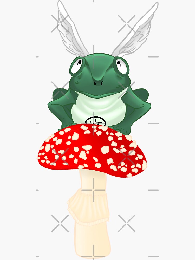 "Toad shikigami" Sticker for Sale by MaioArtShop | Redbubble
