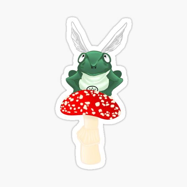 "Toad shikigami" Sticker for Sale by MaioArtShop | Redbubble