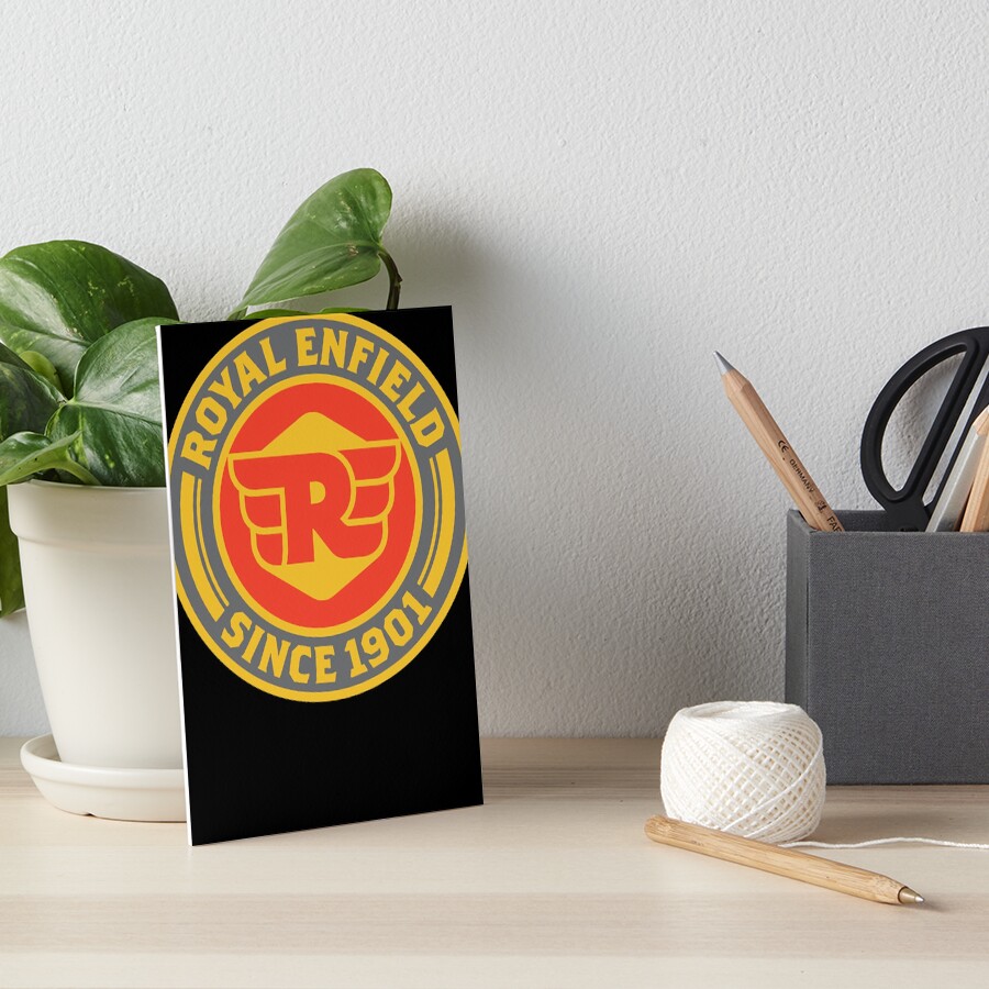 "Royal Enfield - Since 1901" Art Board Print for Sale by ...