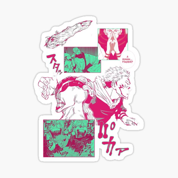 "Jujutsu Kaisen: Sukuna " Sticker for Sale by thejumadiaz | Redbubble