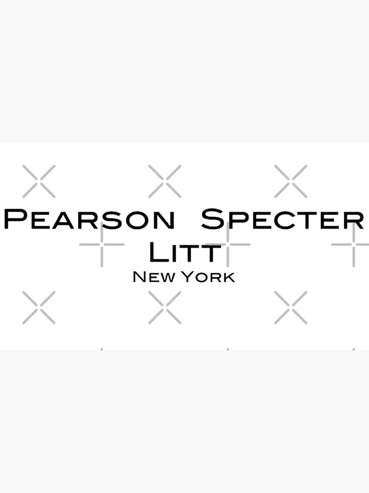 "Pearson Specter Litt - Suits" Sticker for Sale by kcgfx | Redbubble