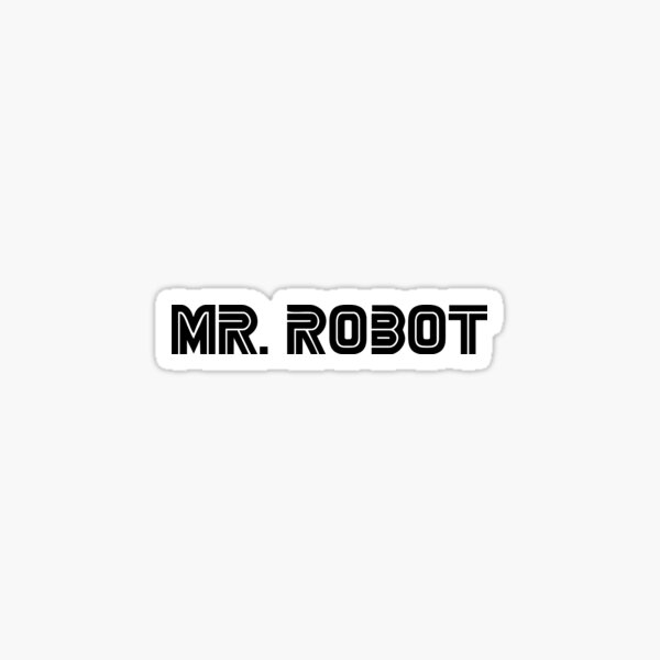 "Best Selling - MR Robot Merchandise" Sticker for Sale by camzdeni1 ...