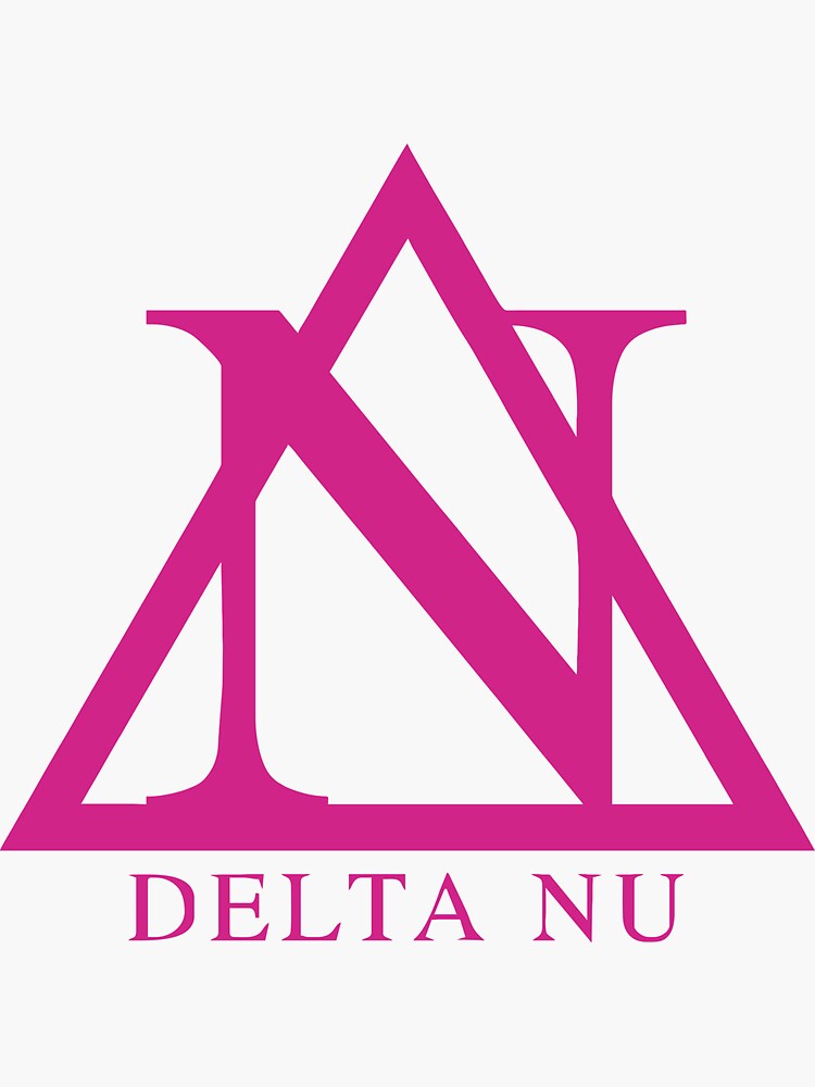 "Best Selling - Delta NU Merchandise" Sticker for Sale by canzaseragai ...