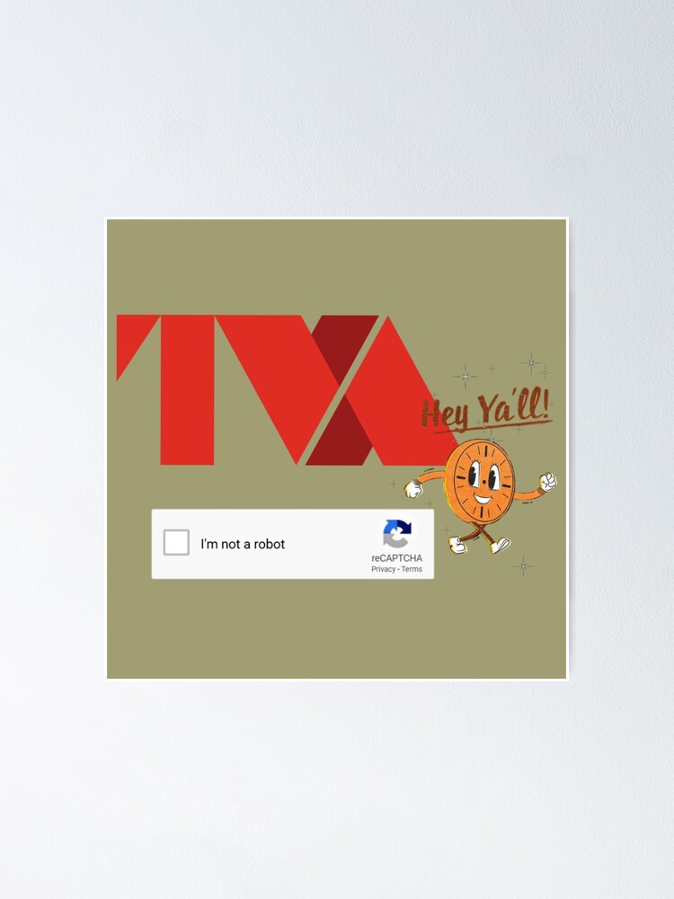 "TVA logo Loki series " Poster for Sale by Indigosalior | Redbubble