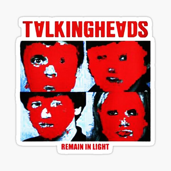 "Talking Heads" Sticker for Sale by ardaryan64 | Redbubble