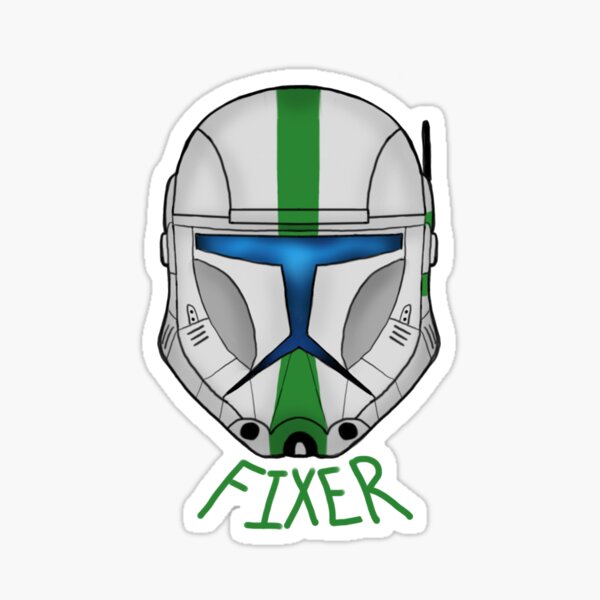 "Fixer" Sticker for Sale by RexDuoAngelus | Redbubble
