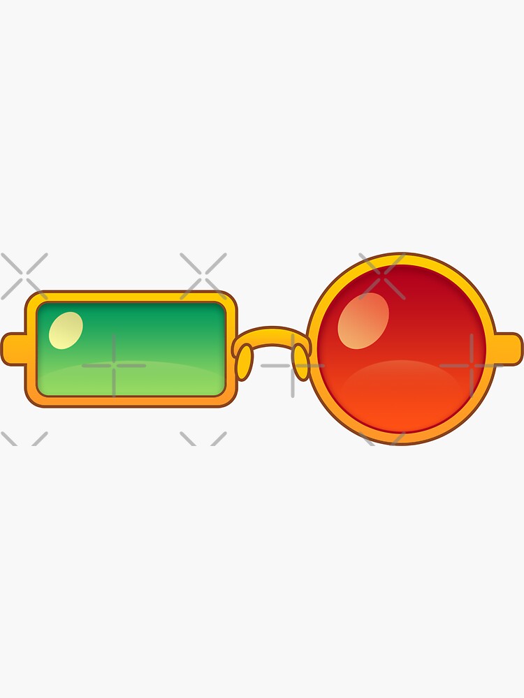 "Transmetropolitan Glasses" Sticker for Sale by GrayspellHouse | Redbubble