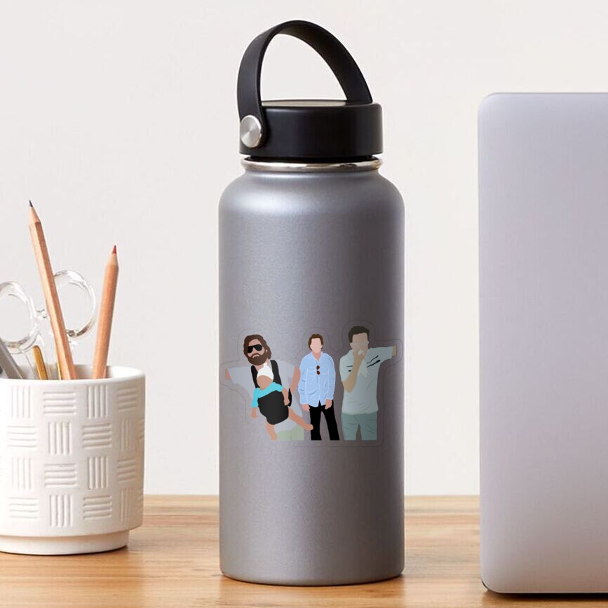 "the hangover" Sticker for Sale by ellbaxt | Redbubble