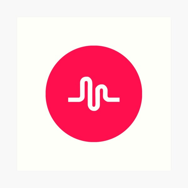 Musically Logo Art Prints | Redbubble