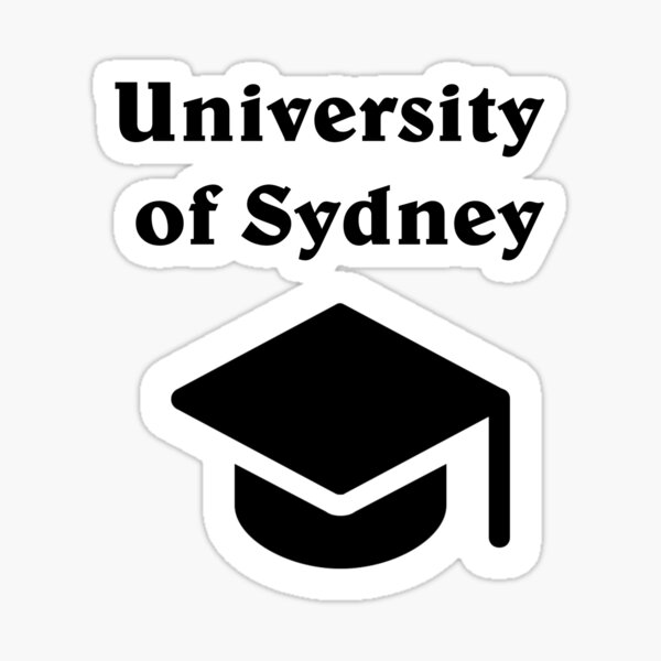 "USYD | University of Sydney" Sticker for Sale by Mifesto | Redbubble