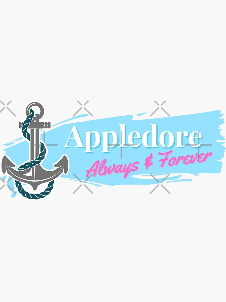 "Appledore Always and Forever" Sticker by INFIDEL | Redbubble