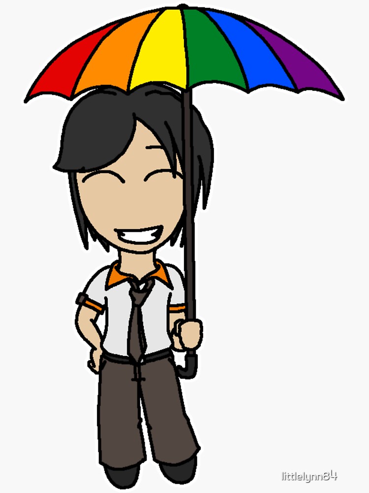 "RAIN - Chibi Rudy" Sticker for Sale by littlelynn84 | Redbubble