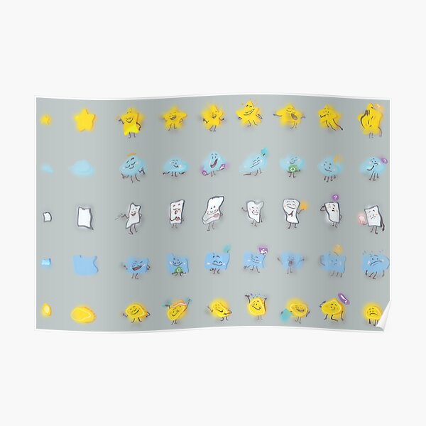 "samll icons" Poster by youngnz | Redbubble