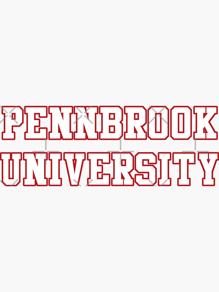"Pennbrook University – Boy Meets World, Philadelphia" Sticker by ...