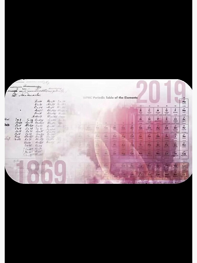 The Periodic Table of the Elements at 150! Premium Matte Vertical ...