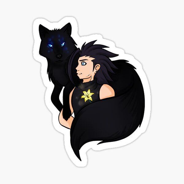 "Zack and Garm " Sticker by yshamecum | Redbubble